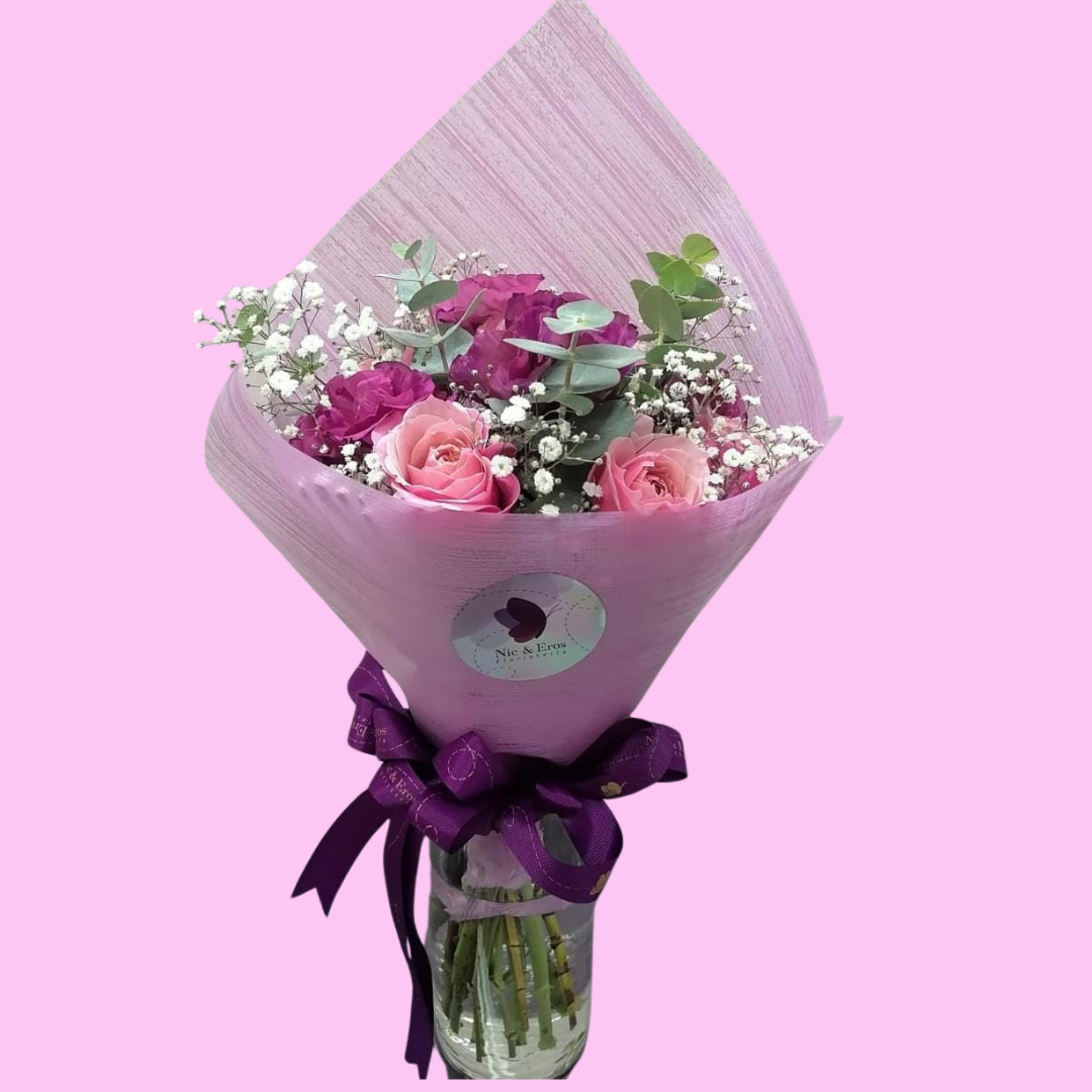 Ramo lila – Floristería Nic & Eros